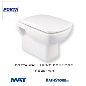 Porta Wall Hung Commode | HD201WH - BathStore