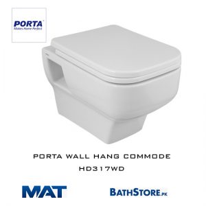 Porta Wall Hung Commode | HD317WH - BathStore